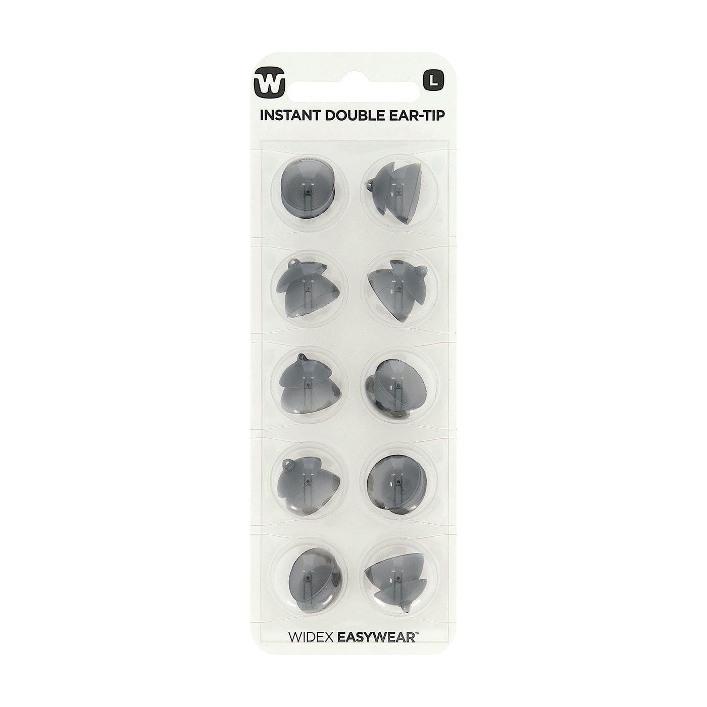 Widex Instant Double Ear-Tip L | Buy Hearing Aid Domes Online Now ...