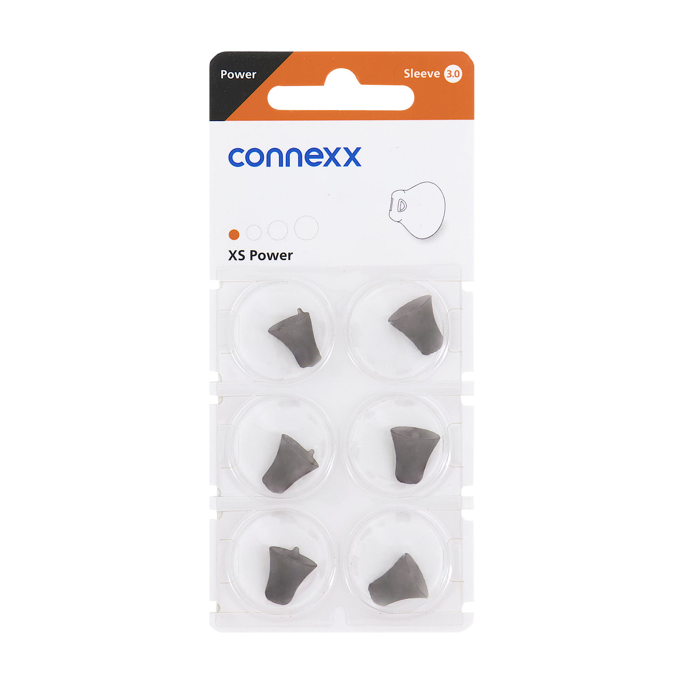 Connexx Sleeve 3.0 XS Power | Buy Hearing Aid Domes Online Now — Shop ...