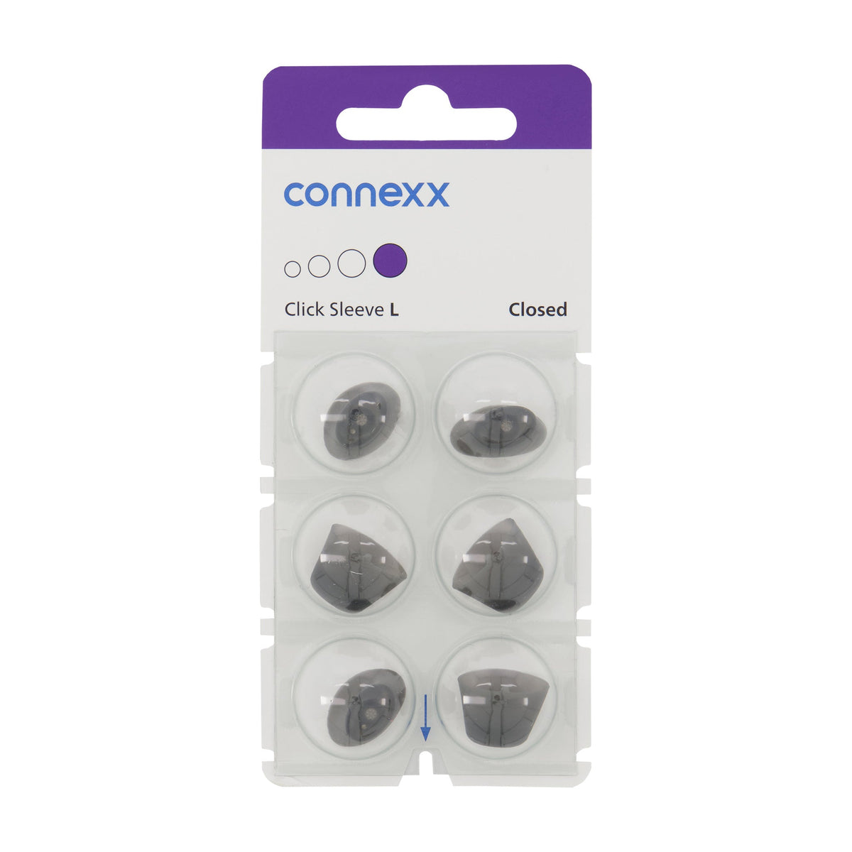 Connexx Click Sleeve L Closed for Signia, Siemens, and Rexton — Shop ...
